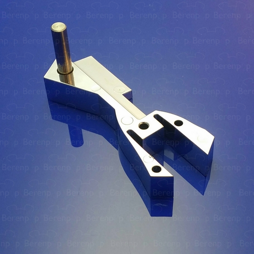 PDPlan Labyrinth scharniervoet rechts chroom